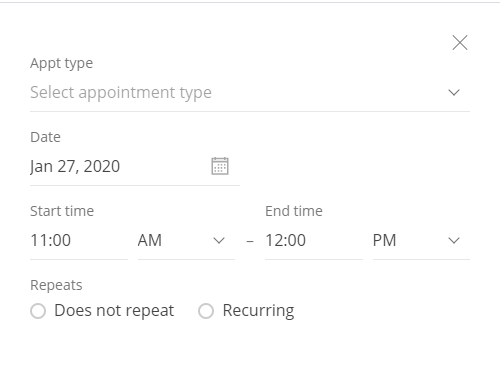 Creating off-site events