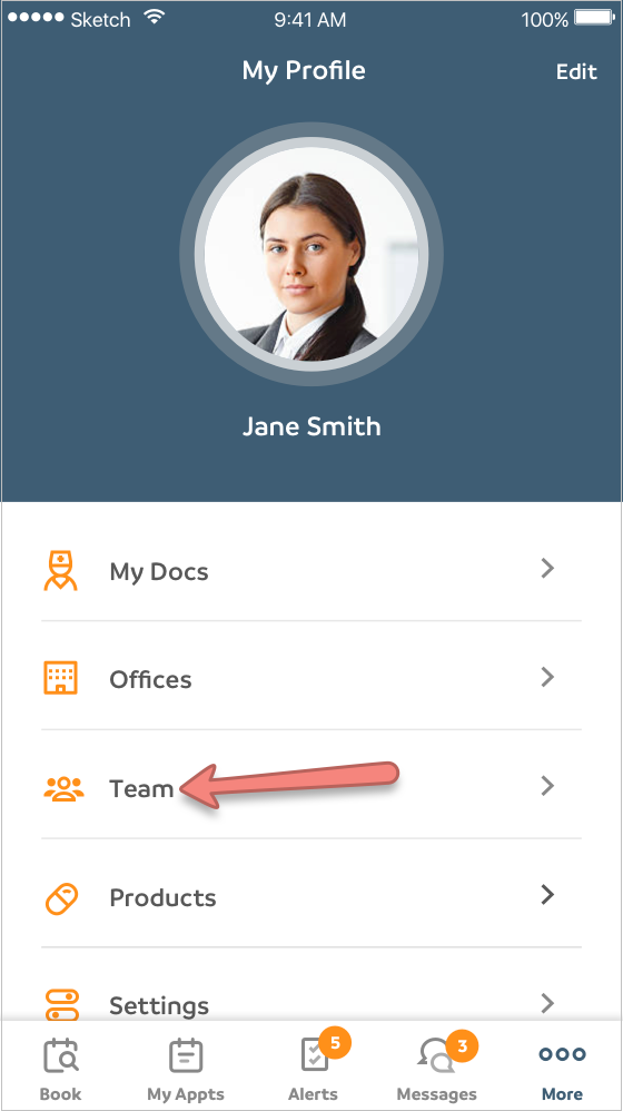 RxVantage Mobile App - Manage Your Team