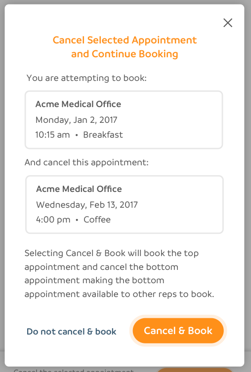 RxVantage Mobile App - Booking Appointments