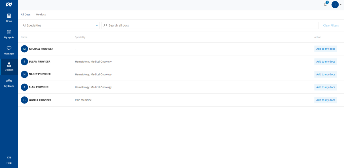 Manage Your Target Providers